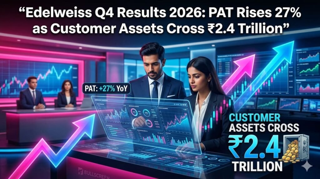 Edelweiss Q4 Results 2026: PAT Rises 27% as Customer Assets Cross ₹2.4 ...